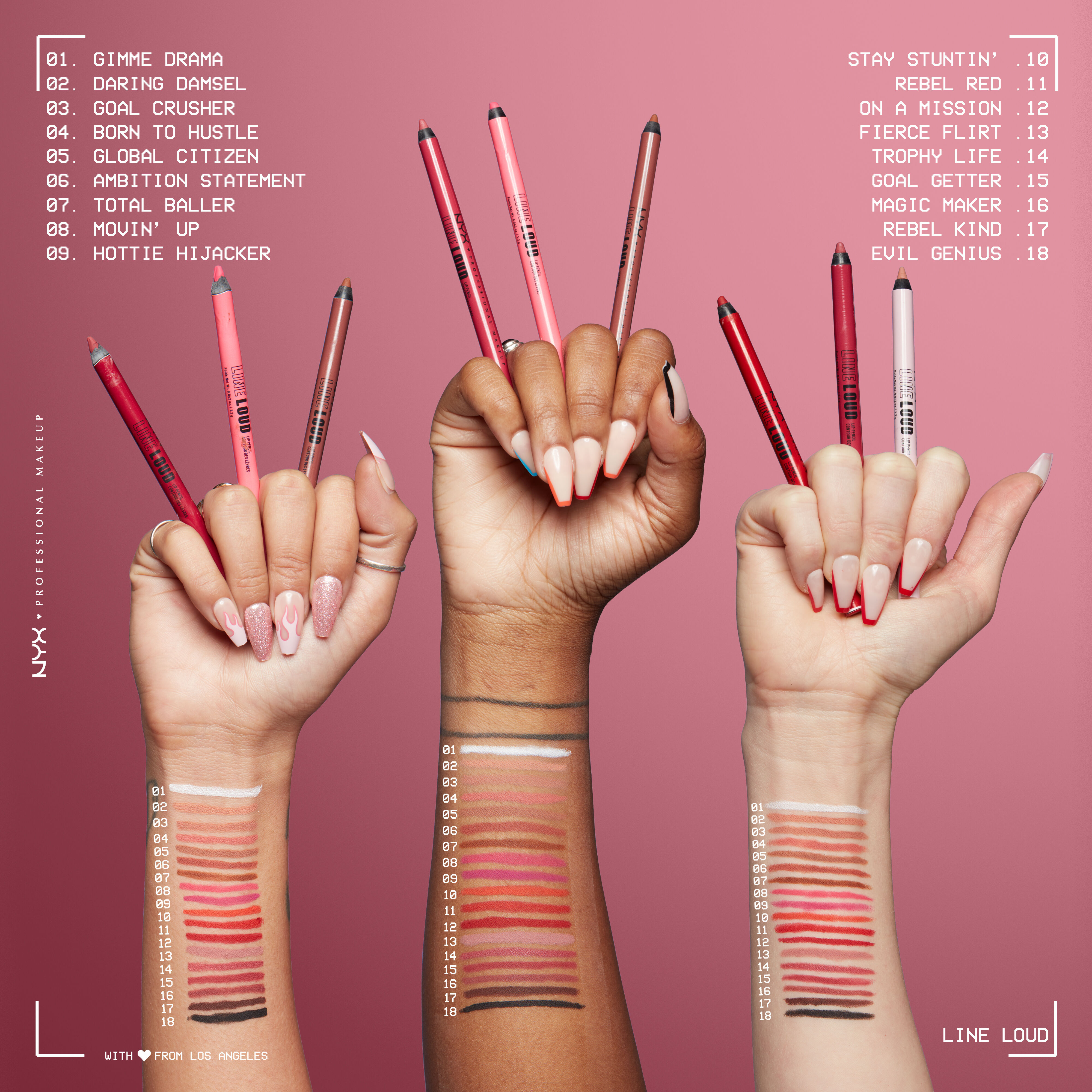 Line Loud Lip Pencil | Lip Liner | NYX Professional Makeup