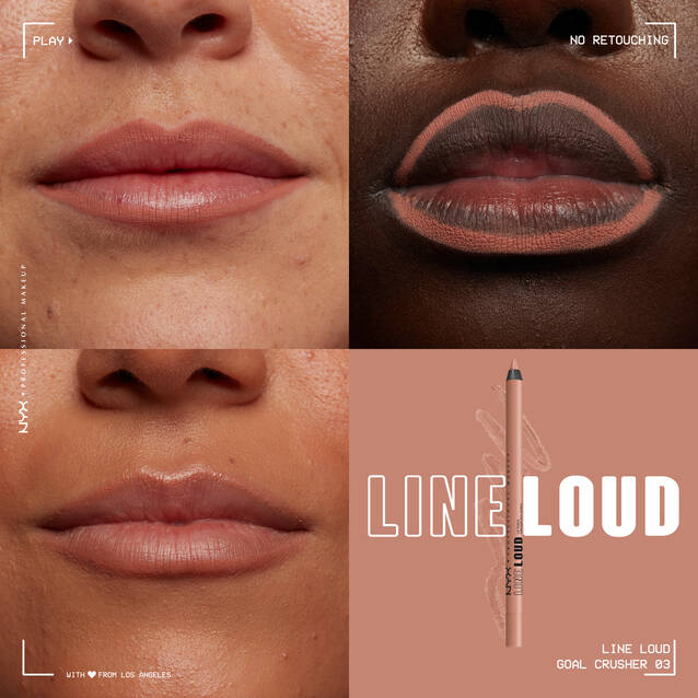 Line Loud Lip Pencil Lip Liner Nyx Professional Makeup